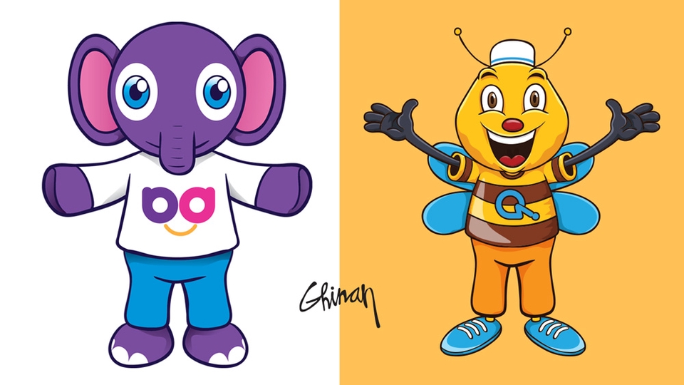 JASA DESAIN MASKOT KEREN