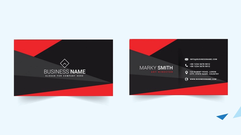 Design Kartu Nama (Revisi Unlimited)