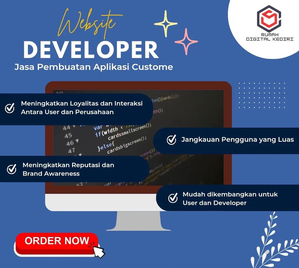 Jasa pembuatan Website sederhana, Aplikasi berbasis website - Sistem ...