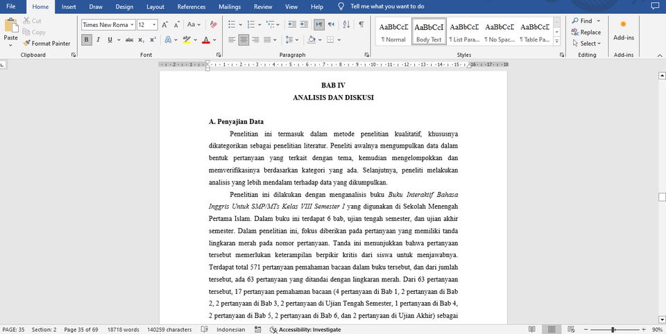 Elevate Your Manuscript: English and Indonesian Proofreading