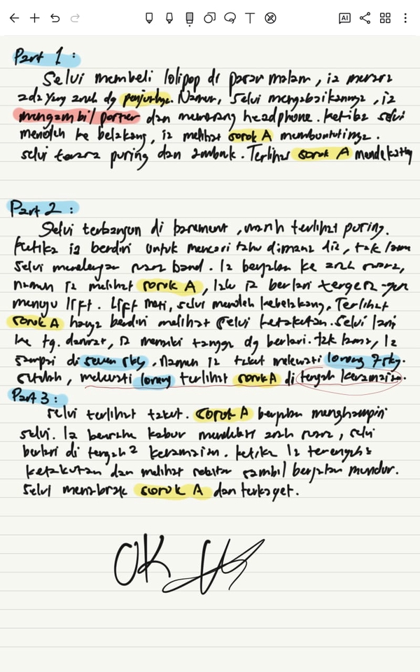 Scriptwriting/Copywriting/Content Writing