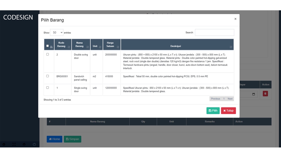 Website Company Profile, Toko Online, Sistem Informasi