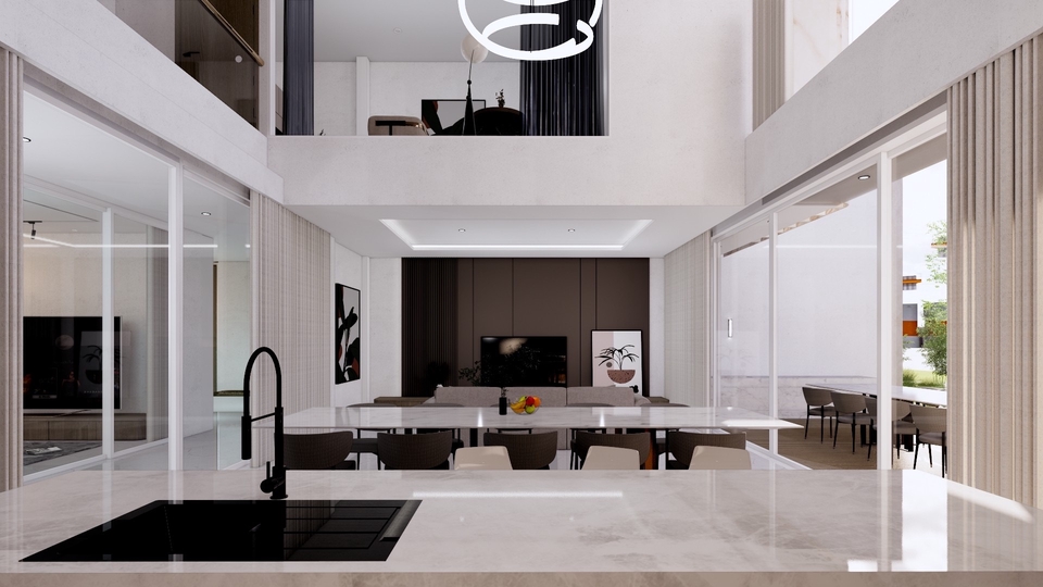 รับออกแบบ 3D พร้อมภาพ Render perspective