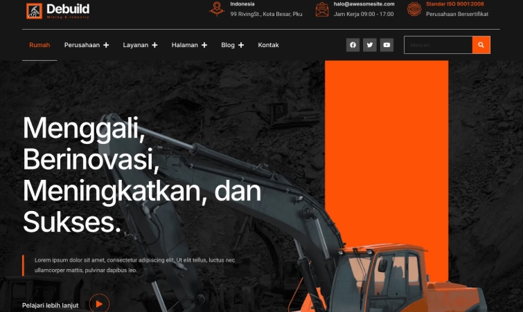 pembuatan web modern 2025 by Hashi tech