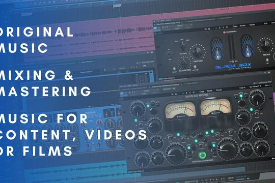 Musik Original, Mixing & Mastering, dan Musik Untuk Konten Video
