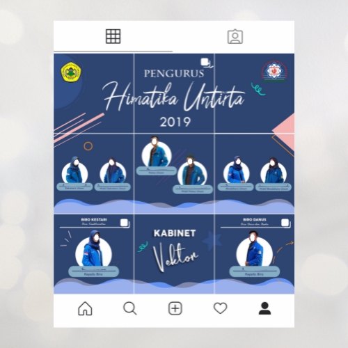 DESAIN SIMPEL SOCIAL MEDIA/ DAILY POST INSTAGRAM/ FEED LAYOUT INSTAGRAM