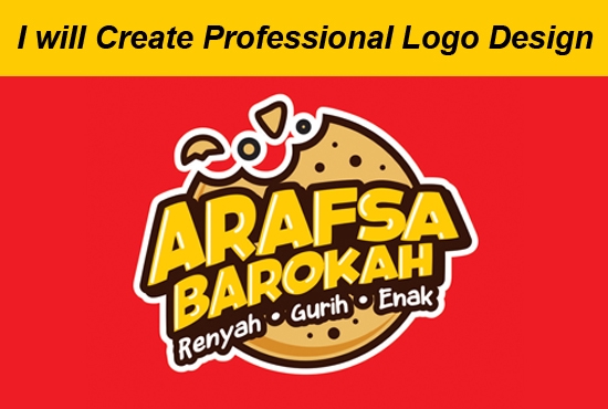 Desain Logo Profesional, Modern, Unik, Revisi Tak Terbatas