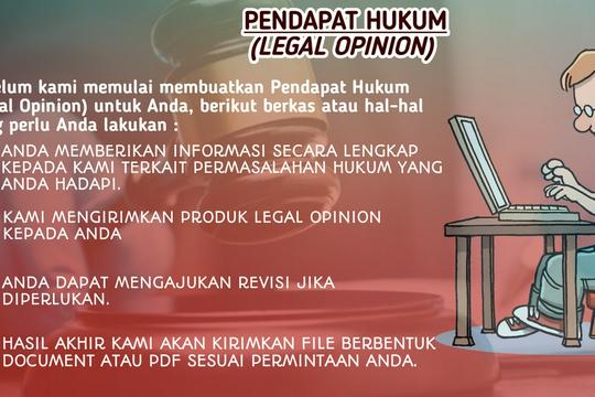 Pendapat Hukum (Legal Opinion)