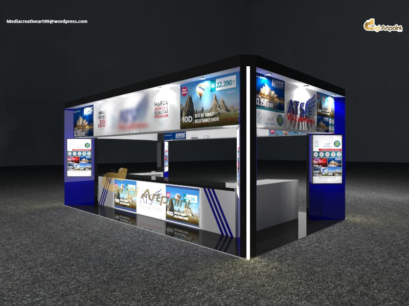 Design 3D Interior / Booth / Outlet
