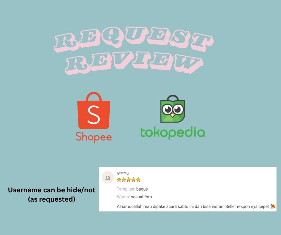 Jasa Review Shopee & Tokopedia