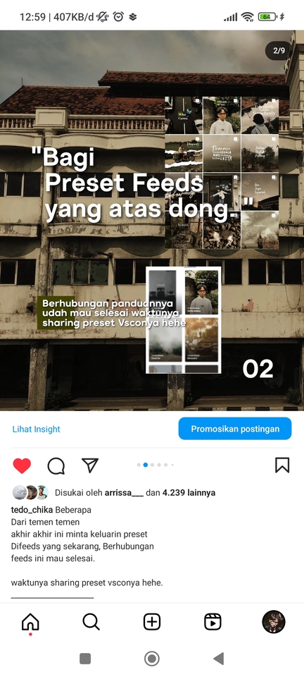 Caption Konten Instagram dan TikTok