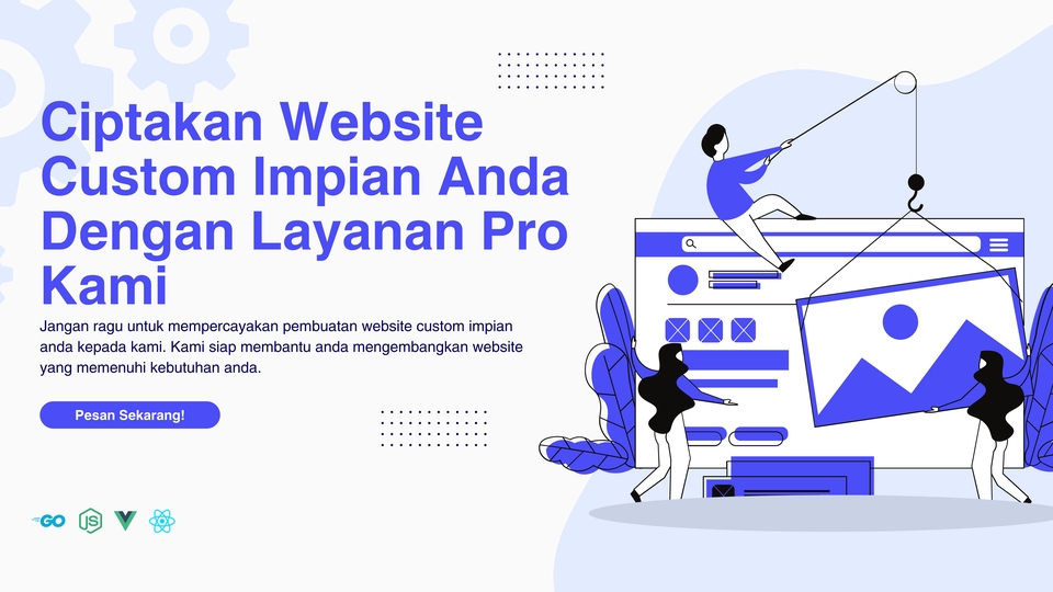 Jasa Pembuatan Website Custom & Backend RestAPI/GRPC