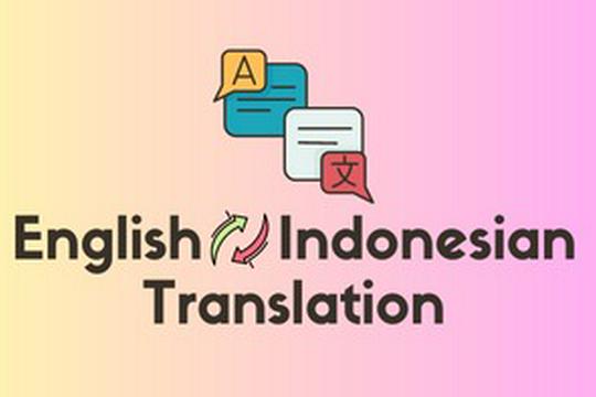 English-Indonesian Translation