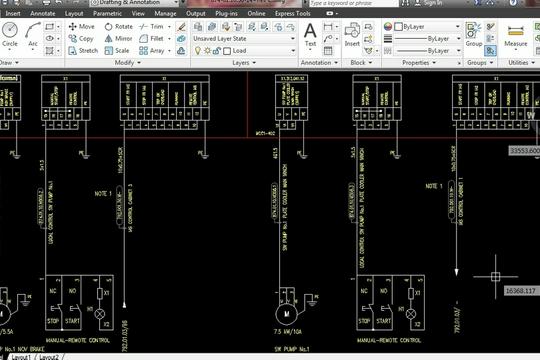 Jasa Electrical Drafter Pro, selesai 3 hari.