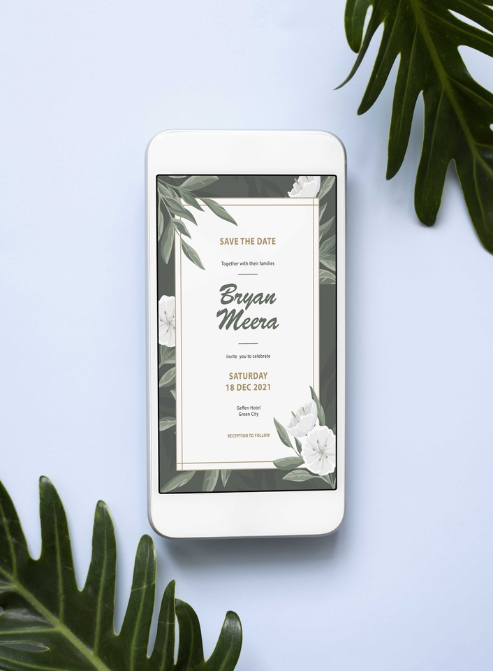 Wedding Invitation Digital