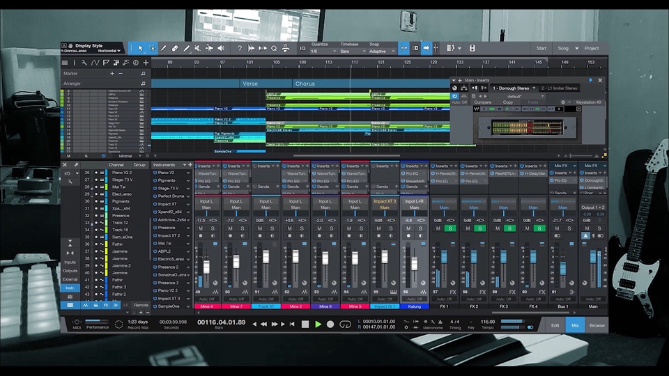 Pembuatan Musik, Audio Editing, Mixing Dan Mastering