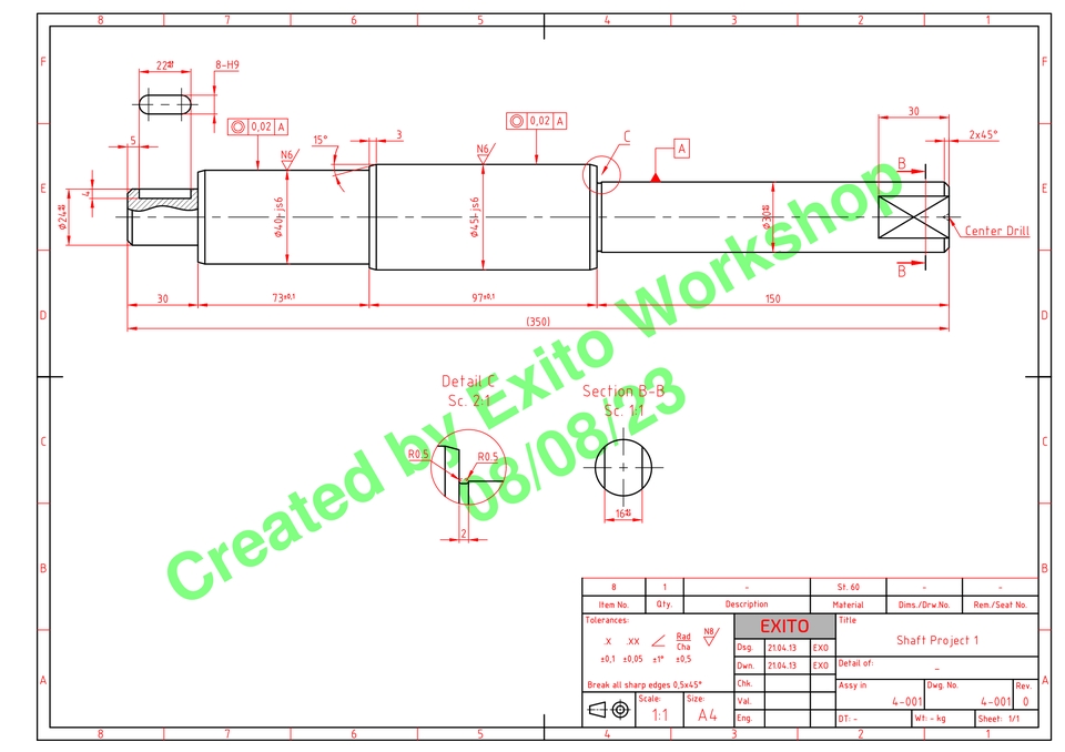 Profesional CAD Drawing | Gambar Kerja 2D | Convert 3D ke 2D ...