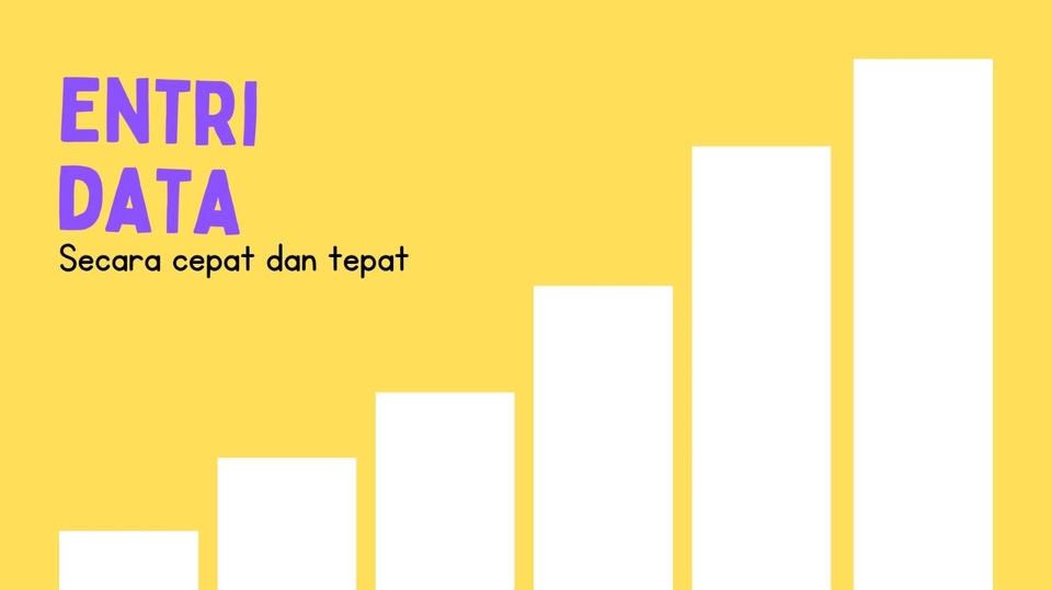 Entri Data cepat dalam 1 hari