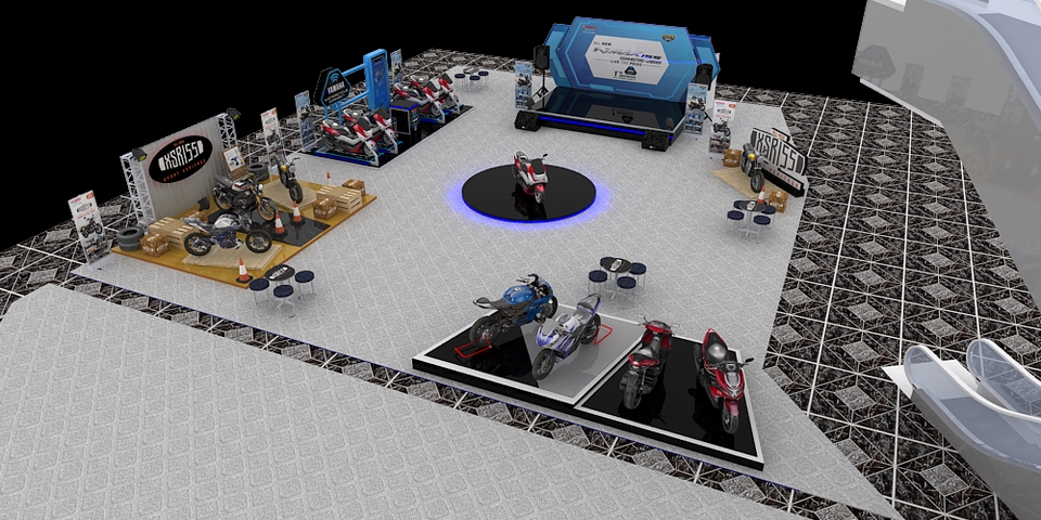 Jasa Pembuatan Design 3D (Event Layout OutDoor/ Indoor, Booth ...