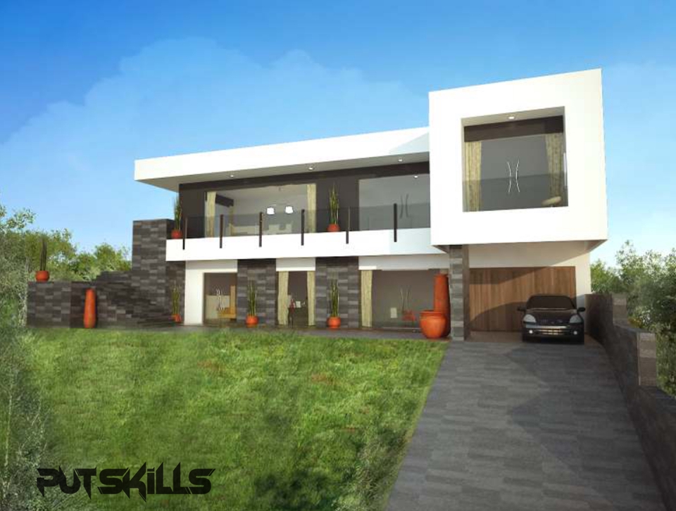 3D DESIGN ARSITEK & EKSTERIOR RUMAH TINGGAL