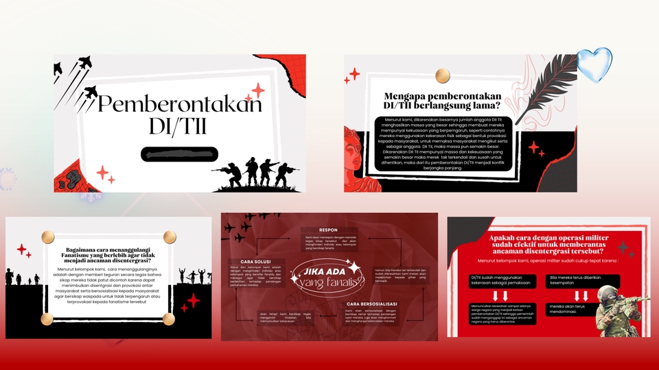 JASA BUAT PPT CREATIVE & PROFESIONAL MULAI DARI 50K UNTUK 12 SLIDES