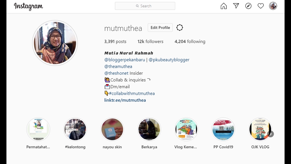 Instagram Influencer