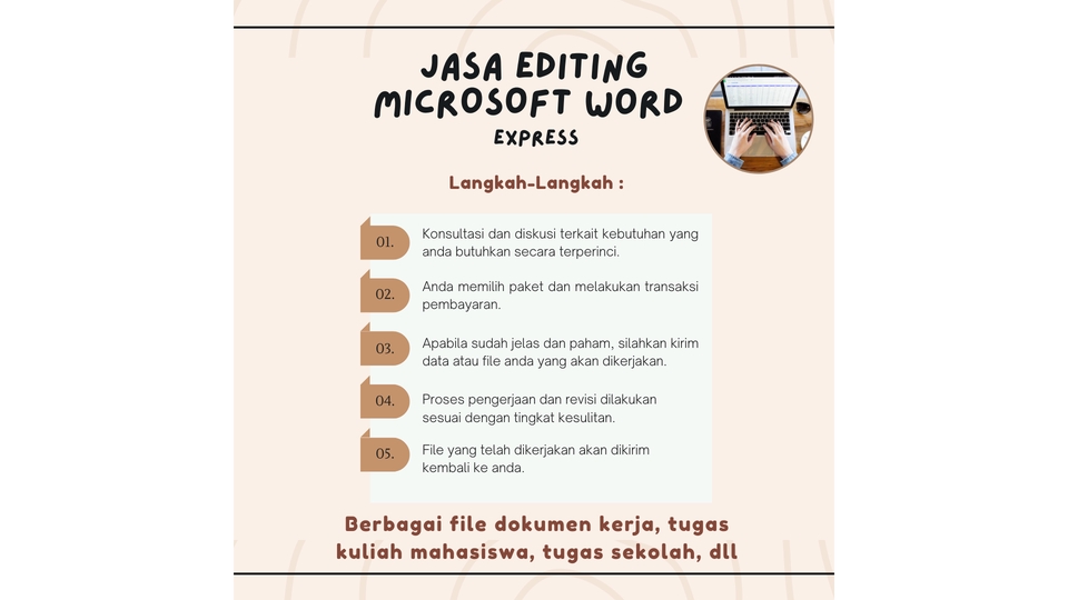 JASA EDITING MICROSOFT WORD EXPRESS