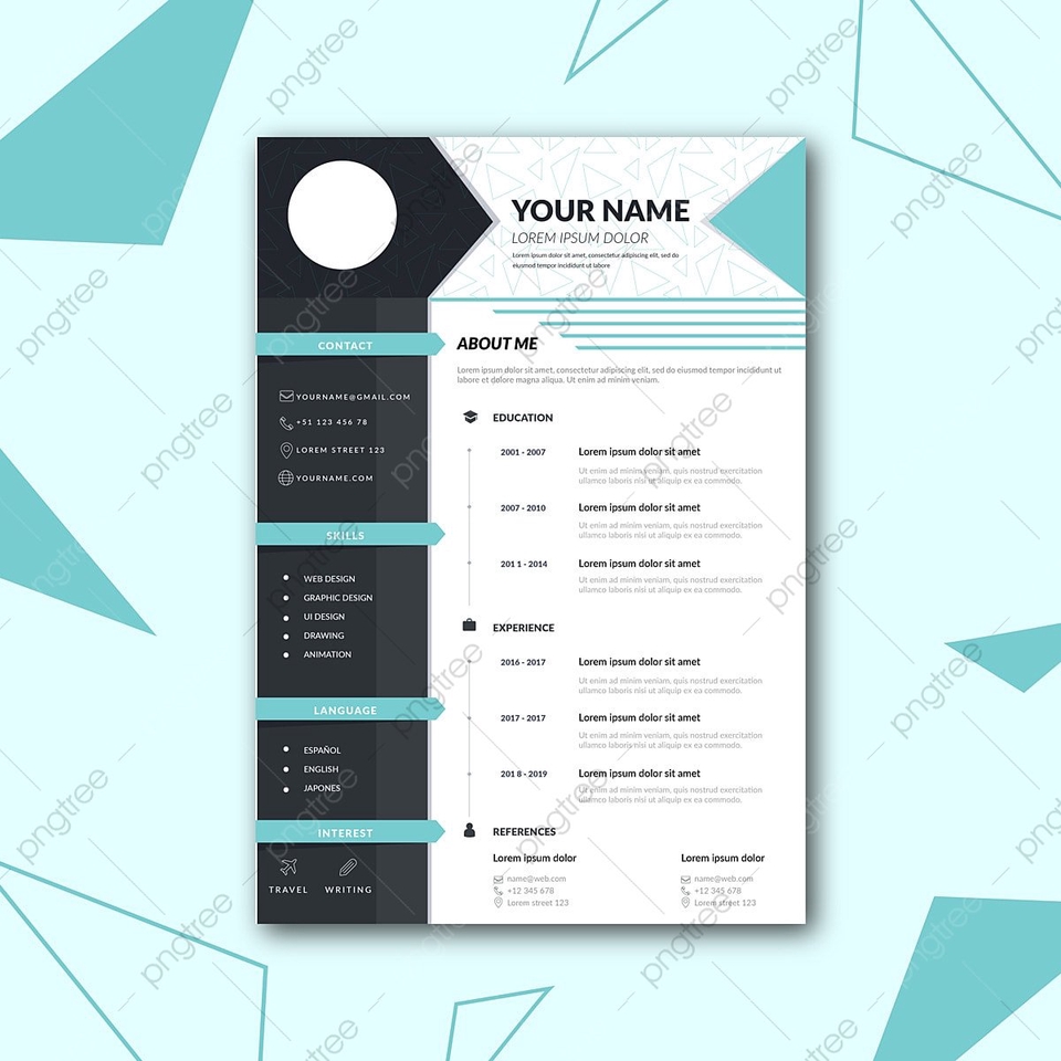 PEMBUATAN CV, PORTOFOLIO, BIODATA, SURAT LAMARAN