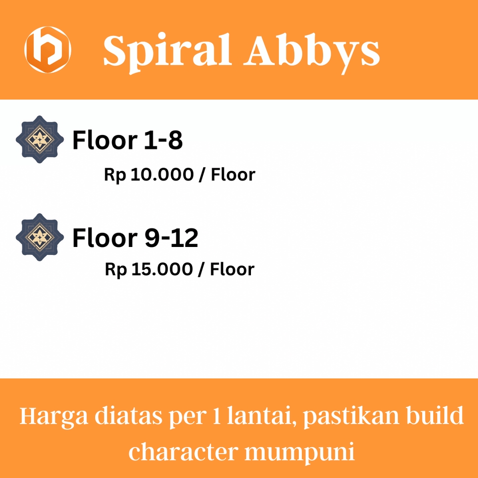 Joki Genshin Impact Farming, Spiral Abbys, Event