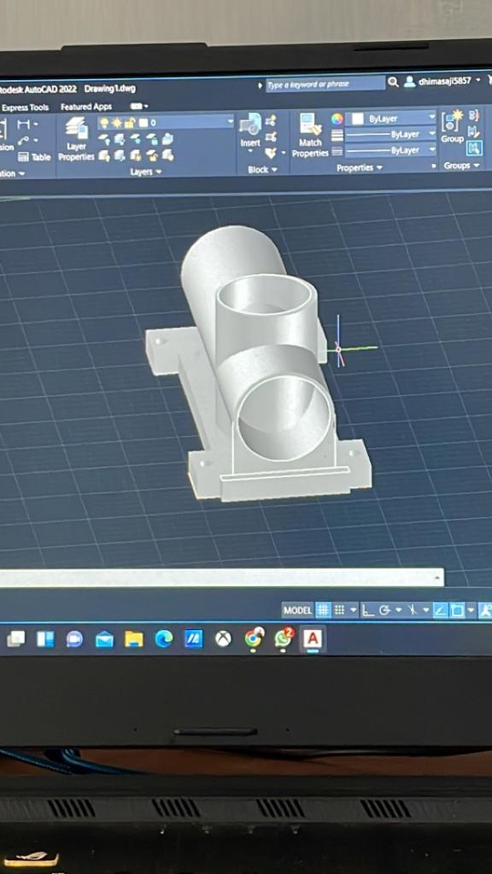 AutocCAD 3D alat mekanikal/ EagleCAD pembuatan jalur PCB