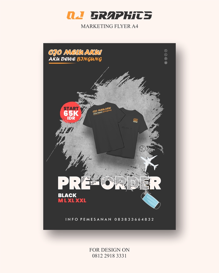 DESAIN GRAFIS BANNER | PAMFLET | POSTER [DIGITAL PRINTING]