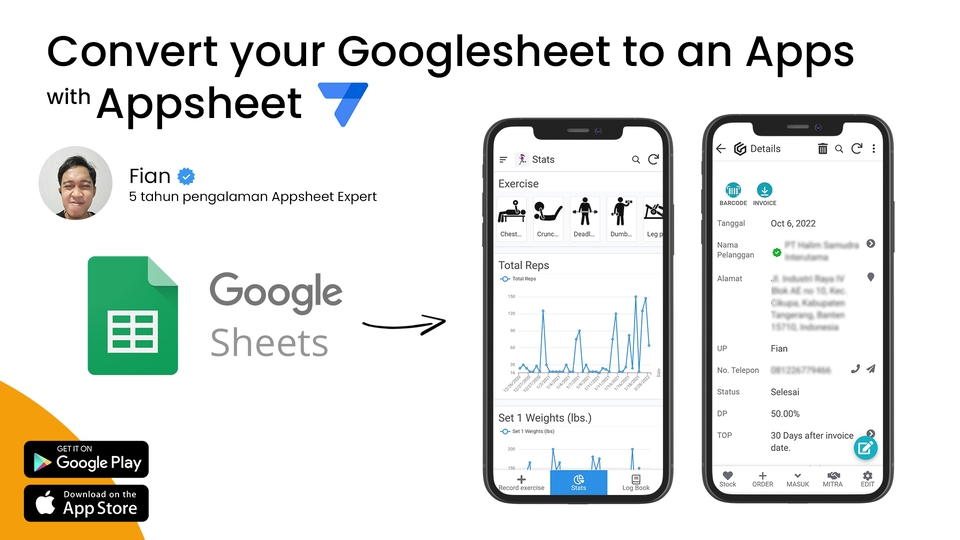 Membuat Aplikasi Mobile menggunakan Appsheet untuk Bisnis dan Personal