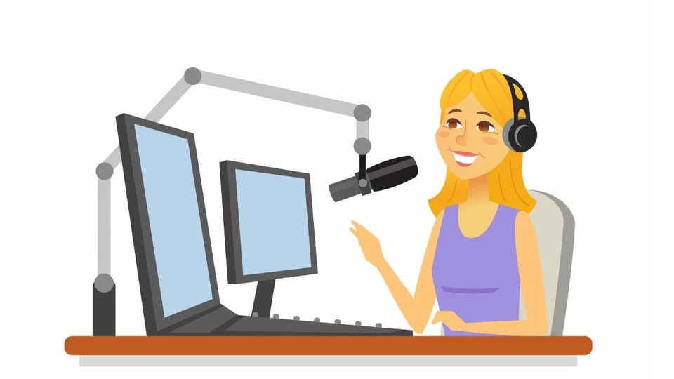 Dubbing kartun, orang, penyiar radio, motivasi, dan lain sebagainya