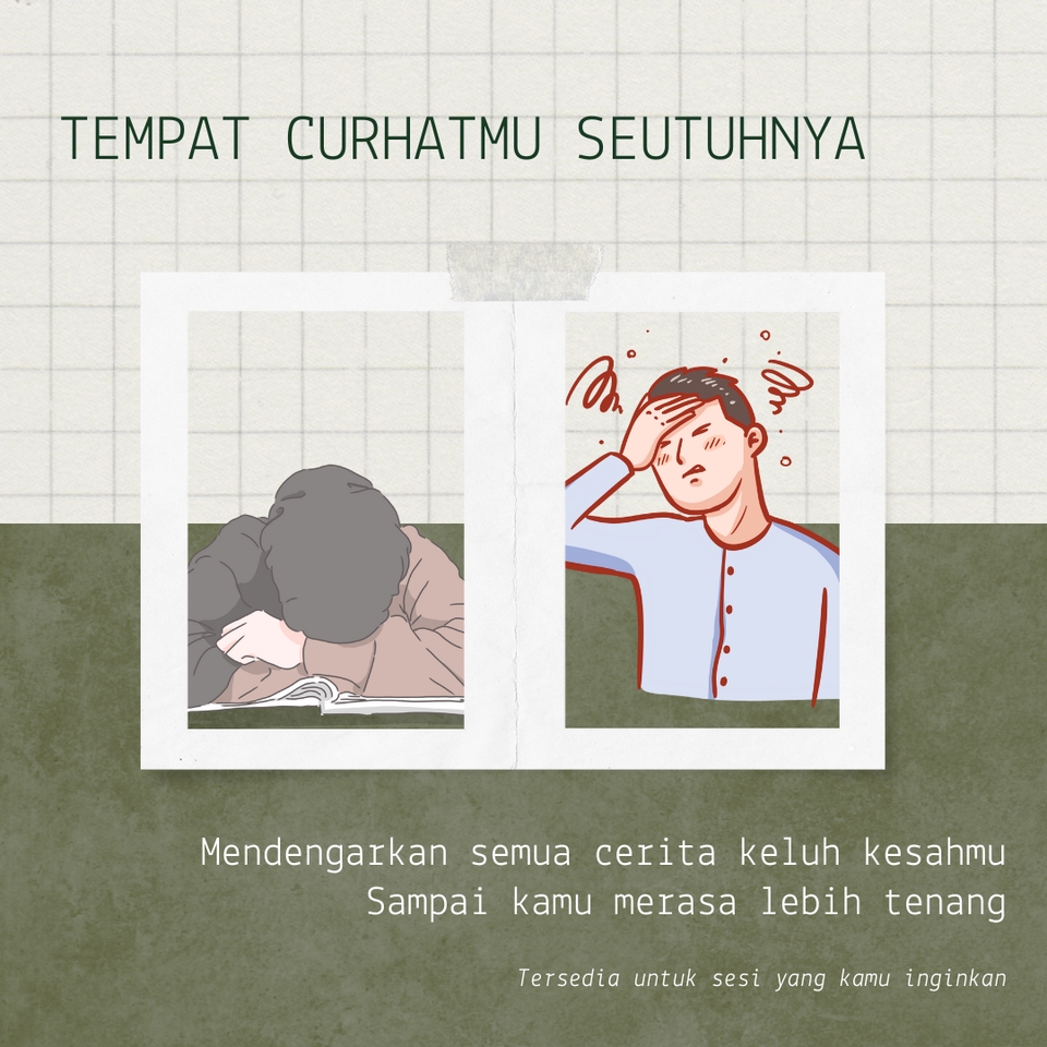 Curhat dan Konsultasi Apapun Masalah Anda (kehidupan, percintaan, karir ...