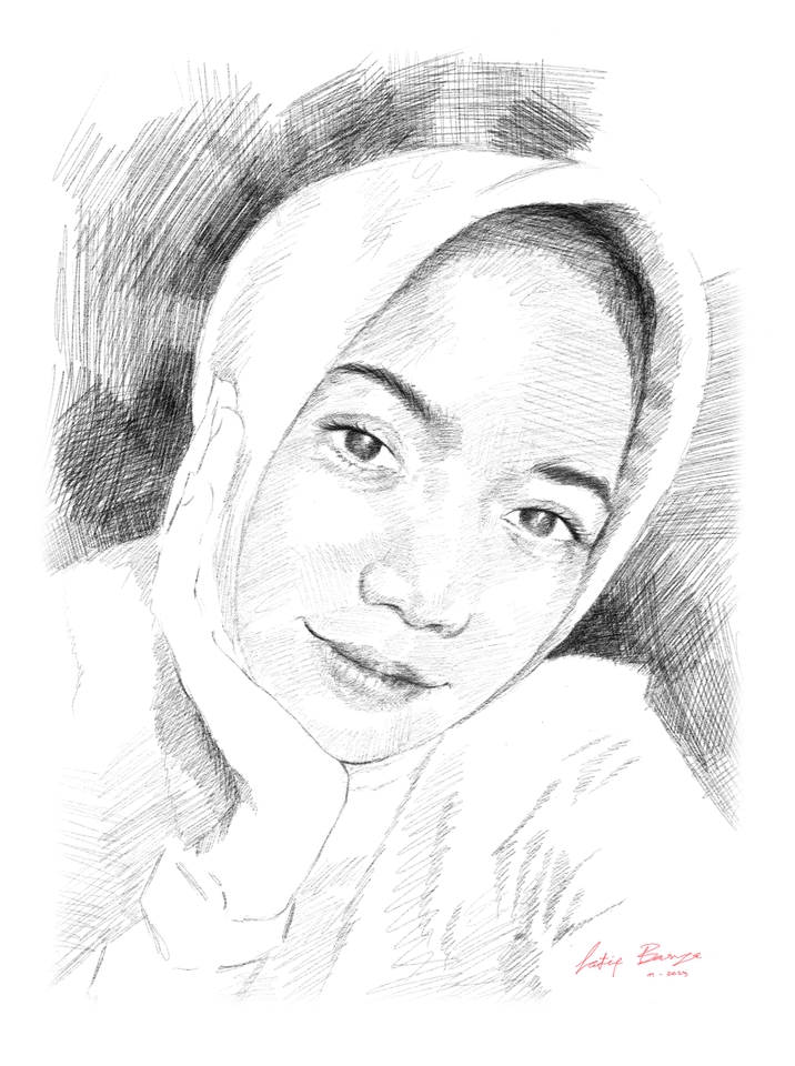 Sketsa wajah