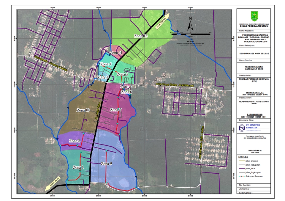 Jasa Pembuatan Peta SHP dan Layouting Peta