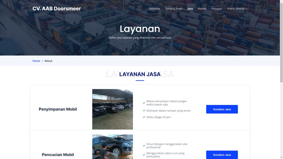 Web Development Fullstack Laravel - Pembuatan Website Sistem Informasi ...
