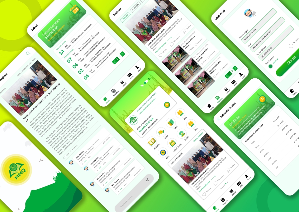 Desain Website, Mobile Apps,illustrasi