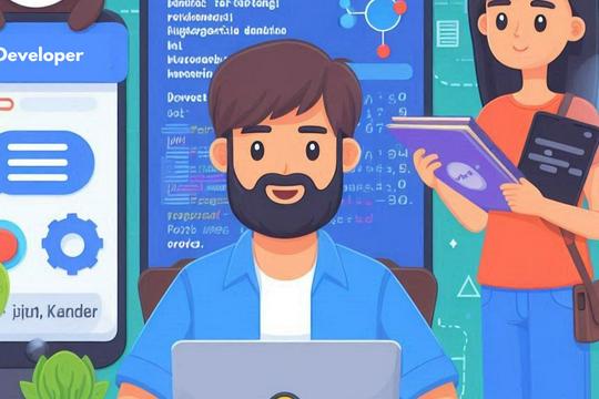 พัฒนาแอปพลิเคชัน Android เนทีฟ (Kotlin/Java) พัฒนาแอปพลิเคชันข้ามแพลตฟอร์มด้วย Flutter (Dart)
