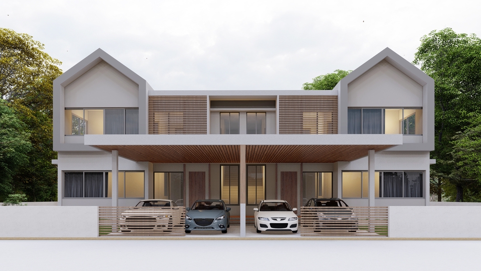 3D Rendering / Exterior / Model