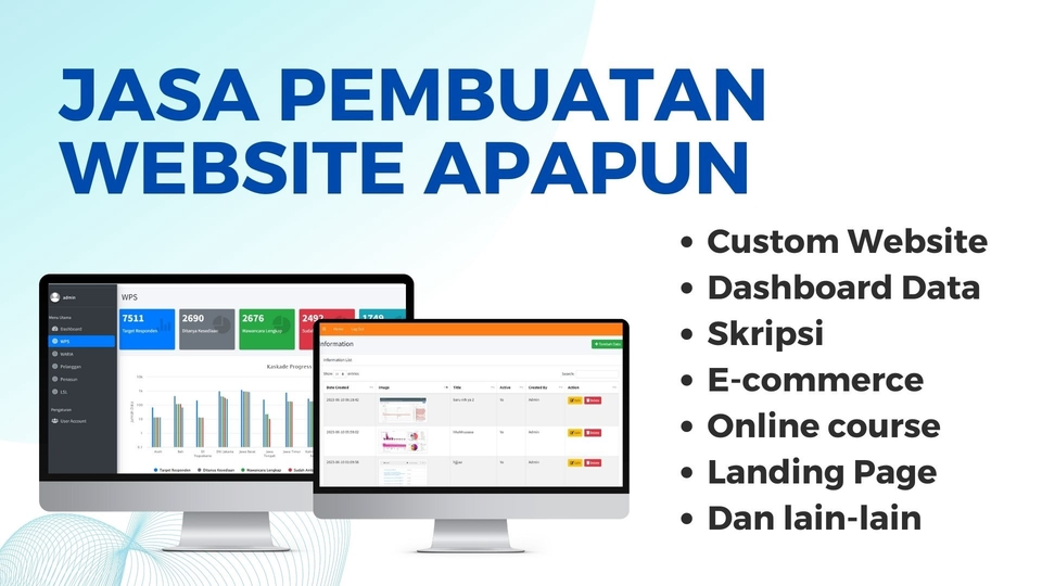 Membuat Web Bagus dan Responsif Sesuai Request (skripsi, landing page ...