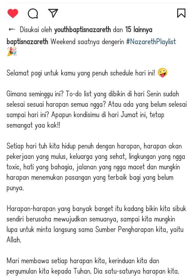 Copy Writing / Caption Media Sosial