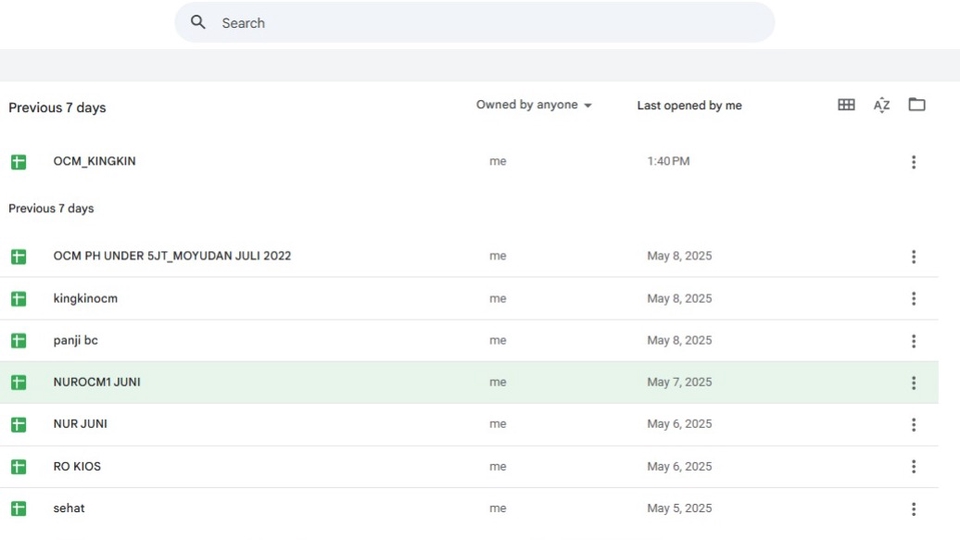 Input Data dan Pengolahan Excel
