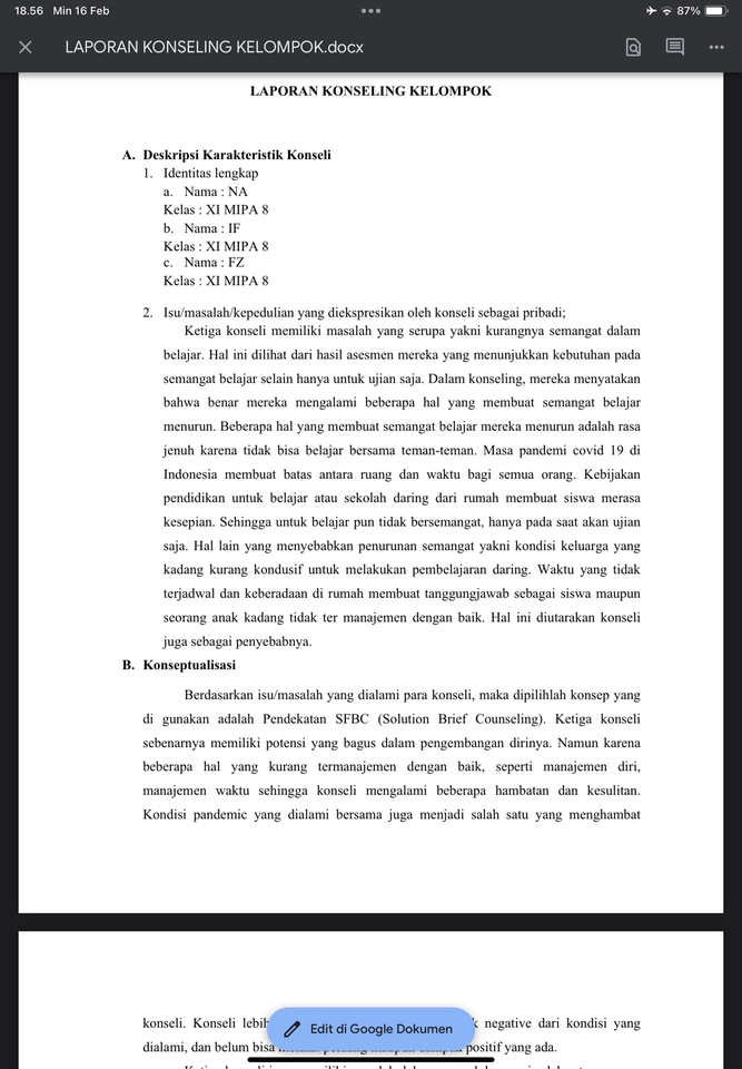 Pengetikan dan pengecekan dokumen dengan teliti dan cepat