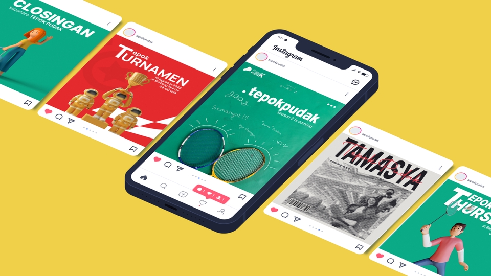 Design Feed Instagram & Poster Design