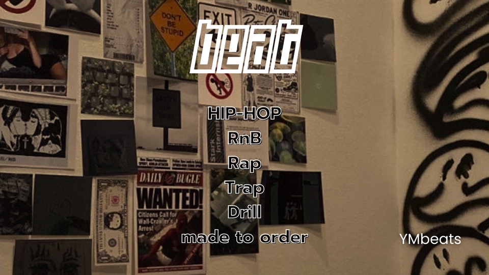 รับผลิต/ทำbeat hip-hop,rap,RnB,pop