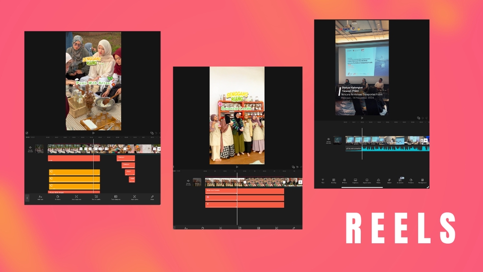Video Editing untuk Reels/Youtube