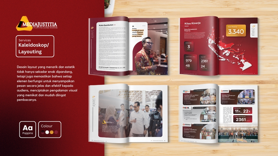Desain Buku | Layout Majalah, Company Profile, Booklet | Profesional ...