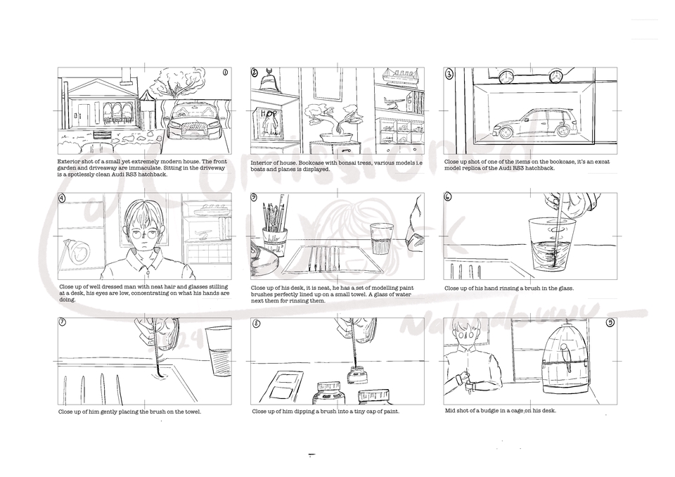 Simpel Storyboard dalam 2 hari.