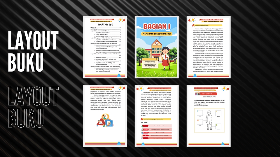Jasa Desain Cover dan Layout Buku, Laporan, Sampul Majalah, dan Lain-lain